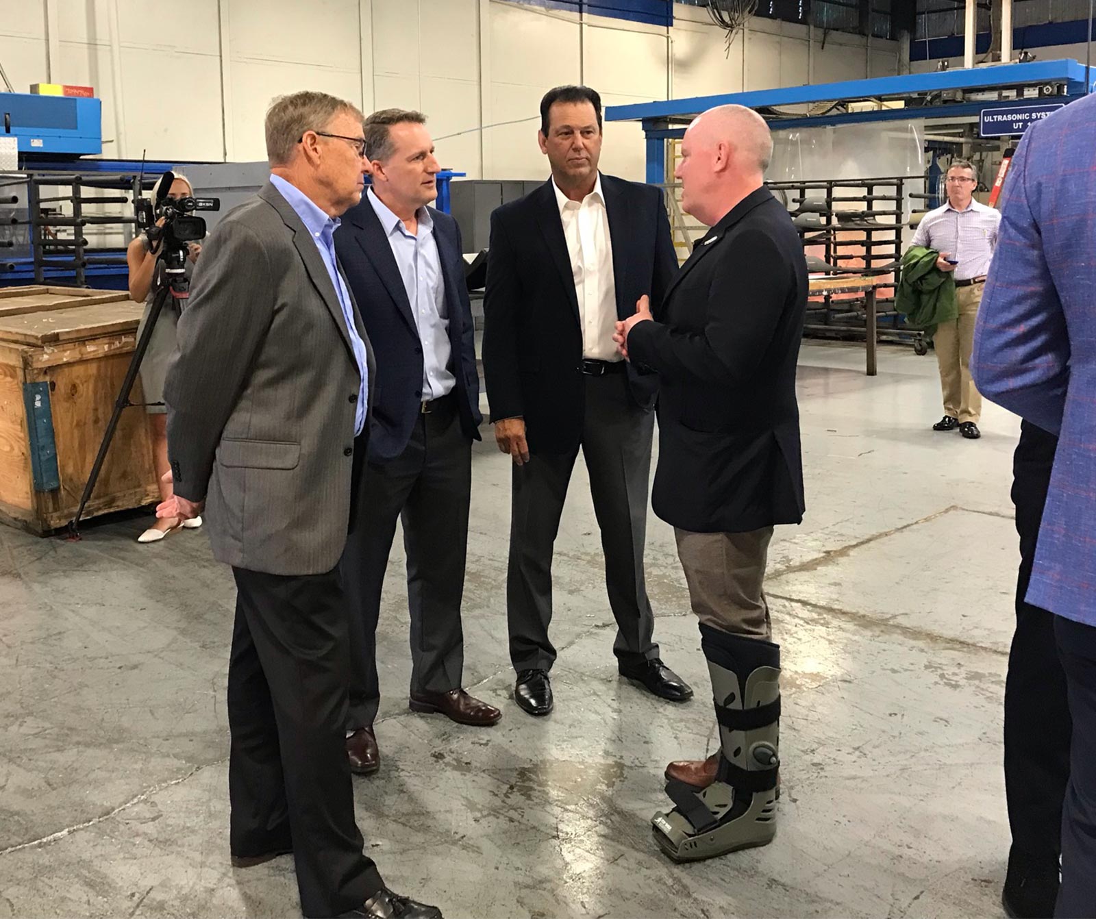 Blue Origin tours Metal Finishing Company during June 2021 Supply Chain ...